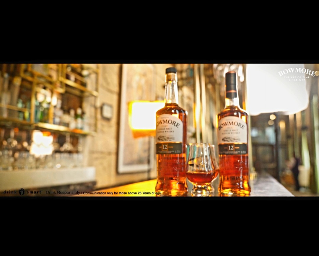 BOWMORE 12 – THE ART OF TIME – The Only Feed You Need: Booze, Buzz & Beyond